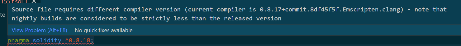 Support for Solidity Version `0.8.18` & `0.8.19` · Issue #387 · juanfranblanco/vscode-solidity ...