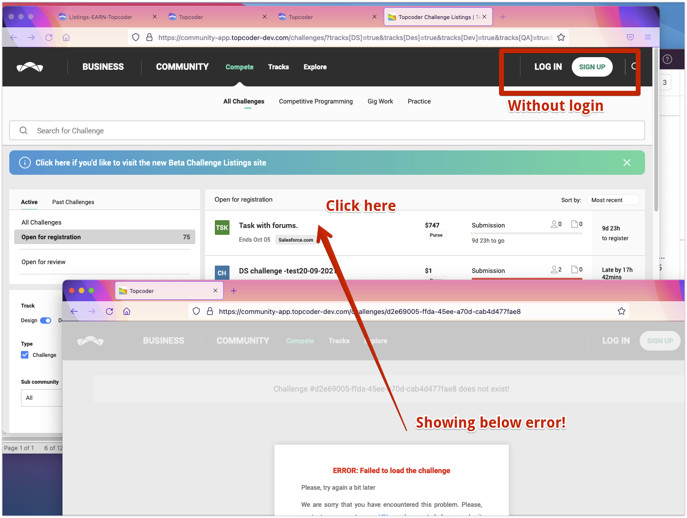 Display unassigned task on challenge listings page · Issue #5712 · topcoder-platform/community ...