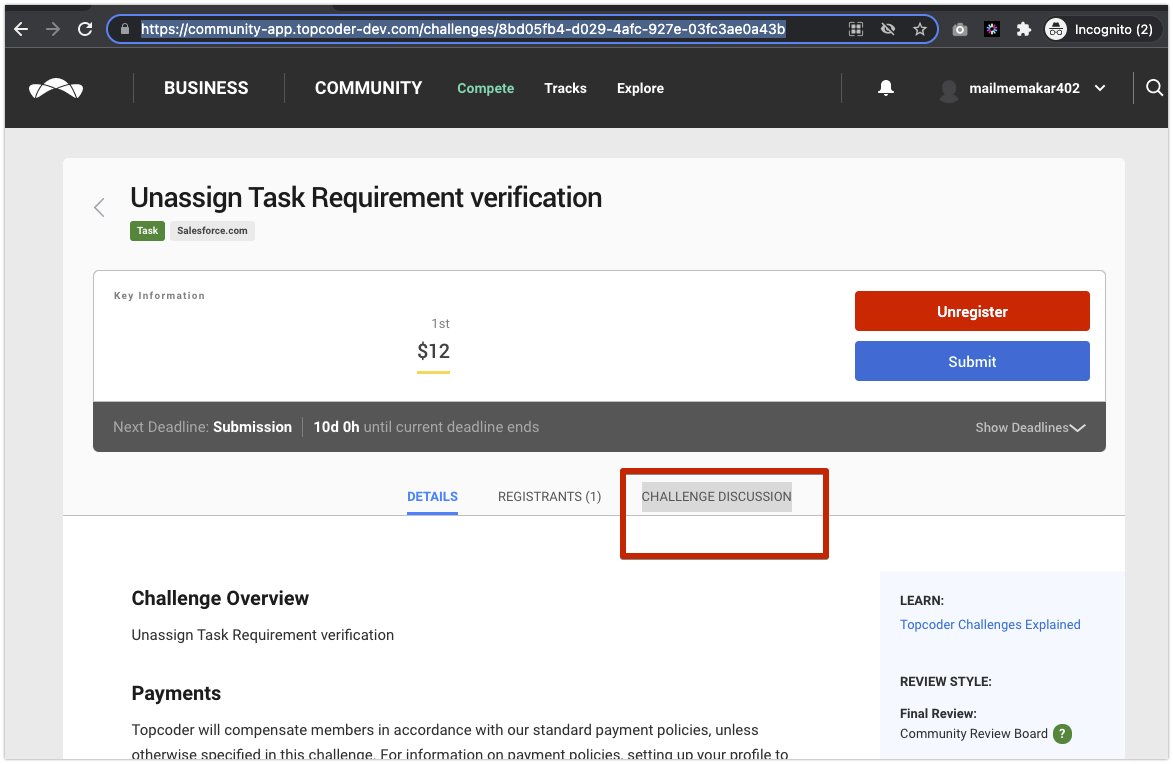 Display unassigned task on challenge listings page · Issue #5712 ...