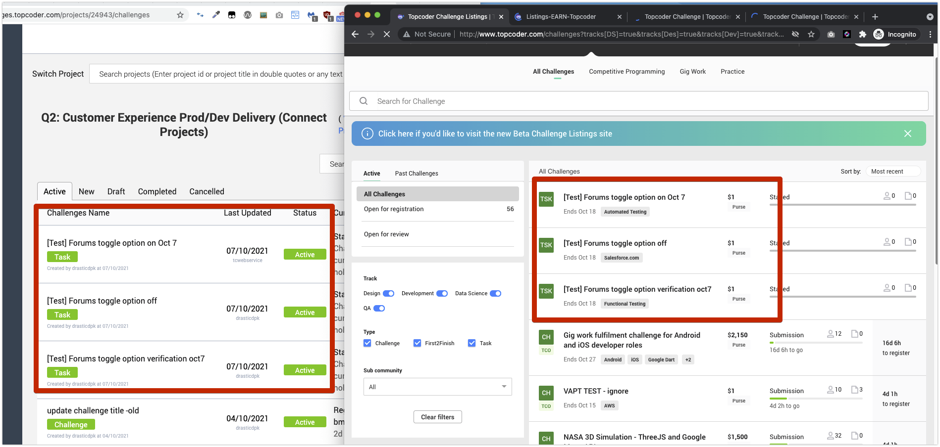 Display unassigned task on challenge listings page · Issue #5712 · topcoder-platform/community ...