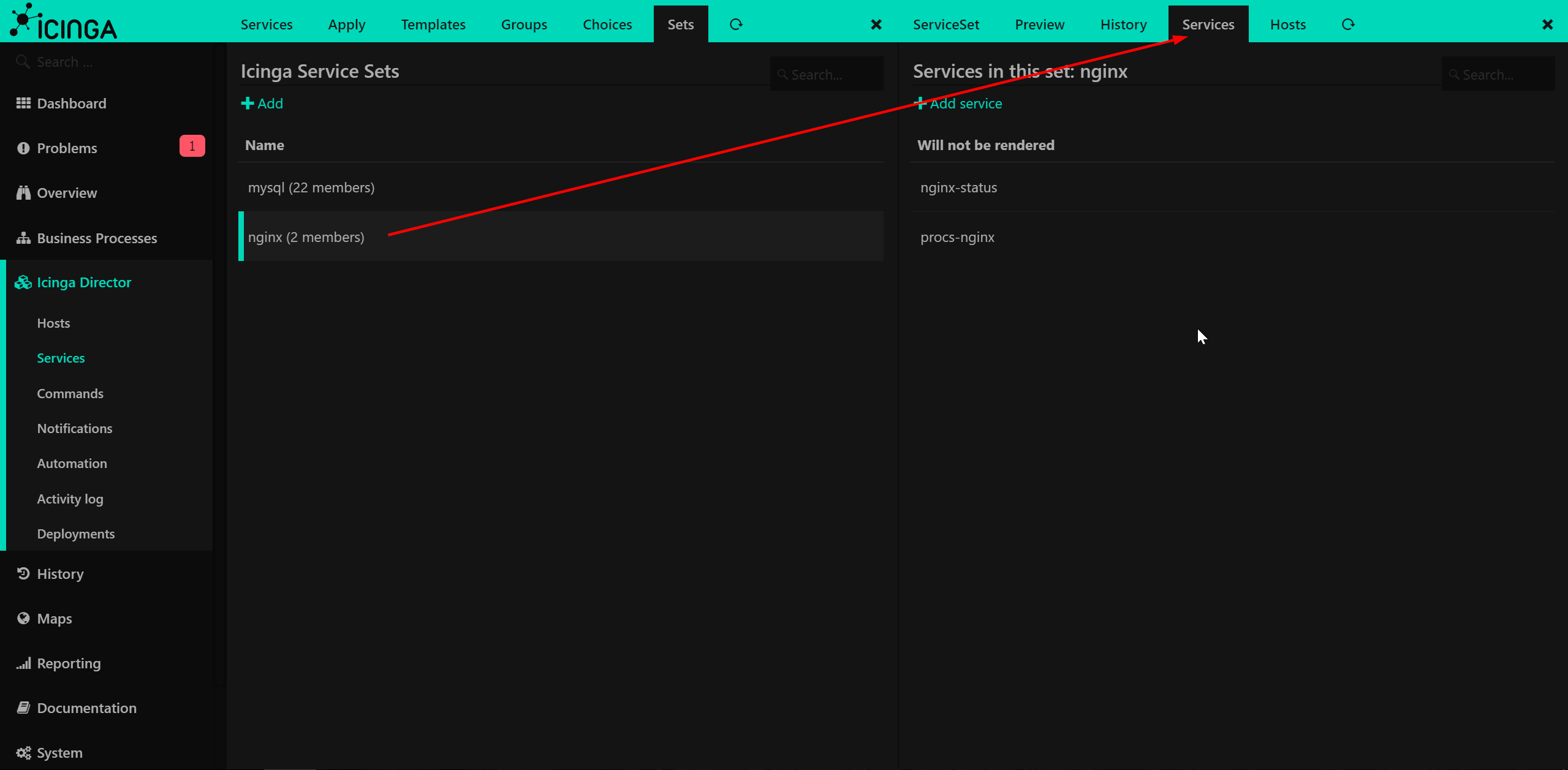 service sets: custom properties won't show · Issue #1121 · Icinga/icingaweb2-module-director ...
