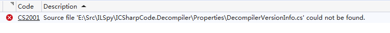 I can't build latest ILSpy · Issue #2668 · icsharpcode/ILSpy · GitHub