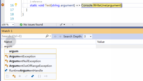 Intellisence Doesnt Show Method Argument When Use Expression Body For Methods · Issue 37325
