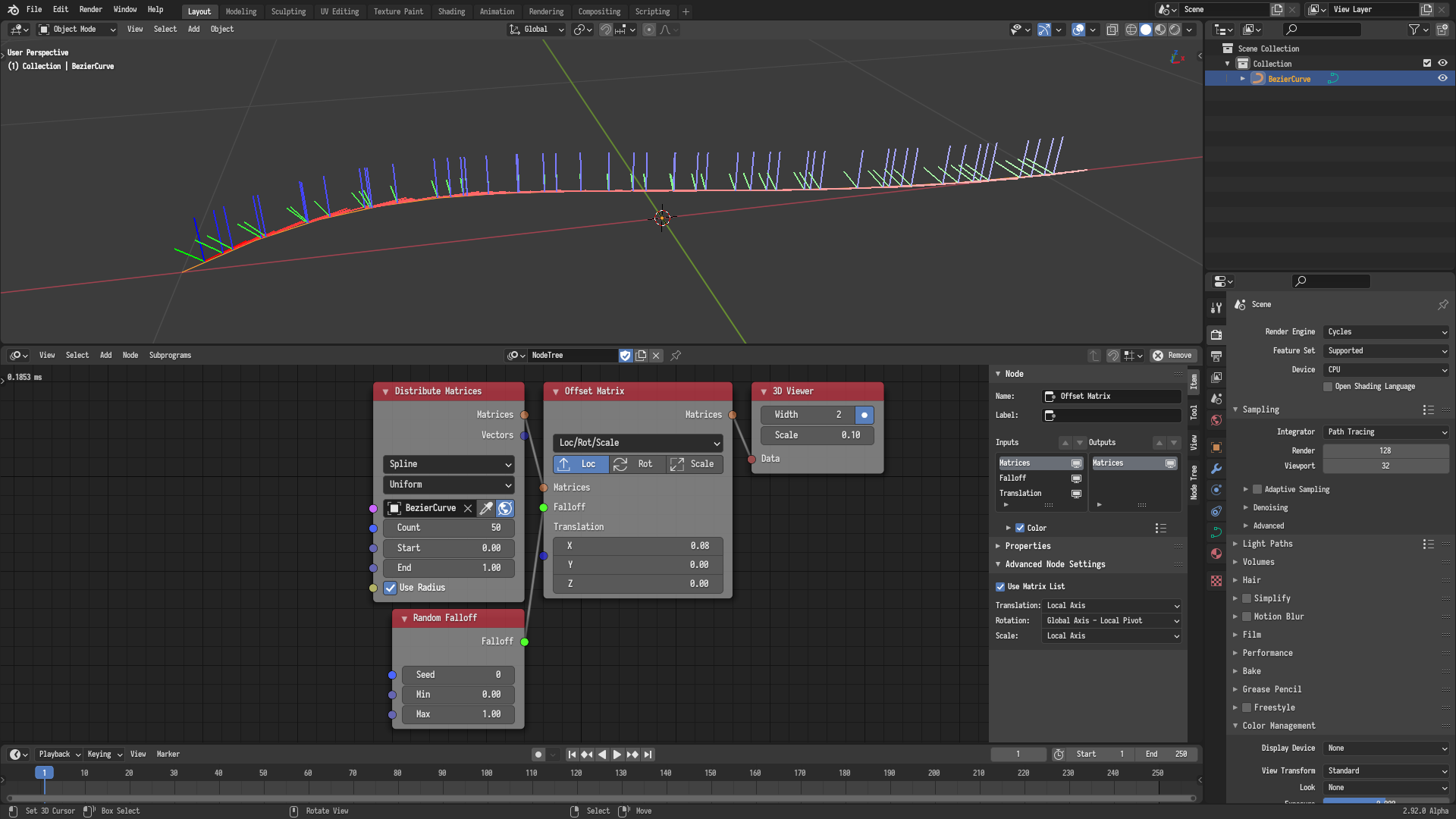 Proposal: Offset instances along spline · Issue #1604 · JacquesLucke/animation_nodes · GitHub