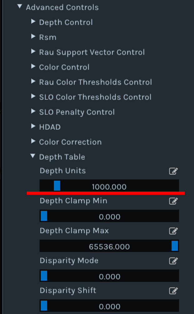 Two Depth Units parameters in viewer · Issue #5487 · IntelRealSense ...