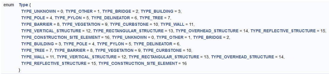 Doxygen: Multiple entries for enum types · Issue #314 · OpenSimulationInterface/open-simulation ...