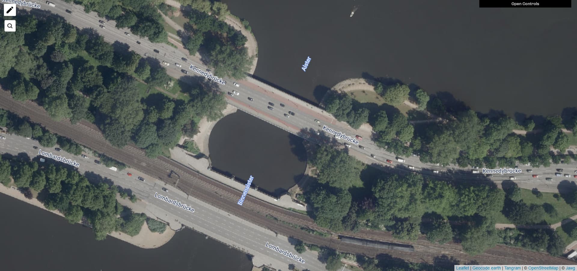 Satellite style: Should show roads and paths · Issue #97 ...