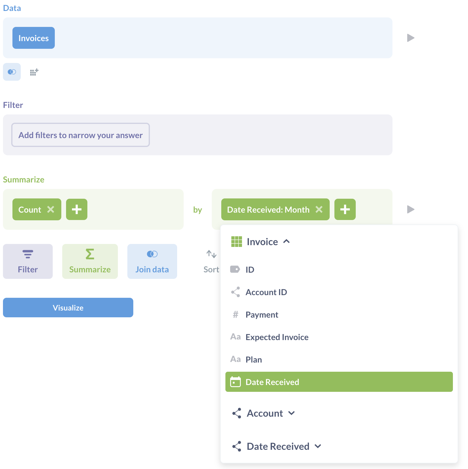 Datetime Field Used As A Foreign Key Only Allows Grouping By Month · Issue 27379 · Metabase