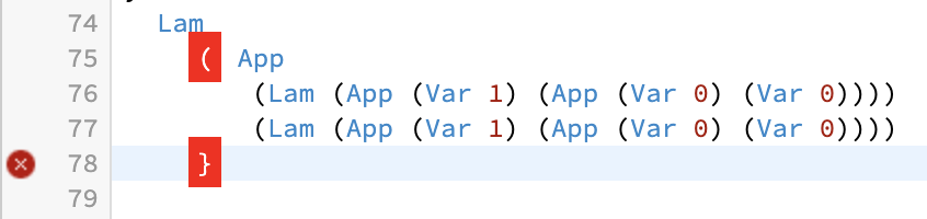 Styling should indicate an error for incorrect brackets · Issue #1267 ...