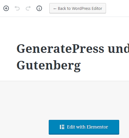 Elementor (free) doesn't work with Gutenberg · Issue #7560 · WordPress/gutenberg · GitHub