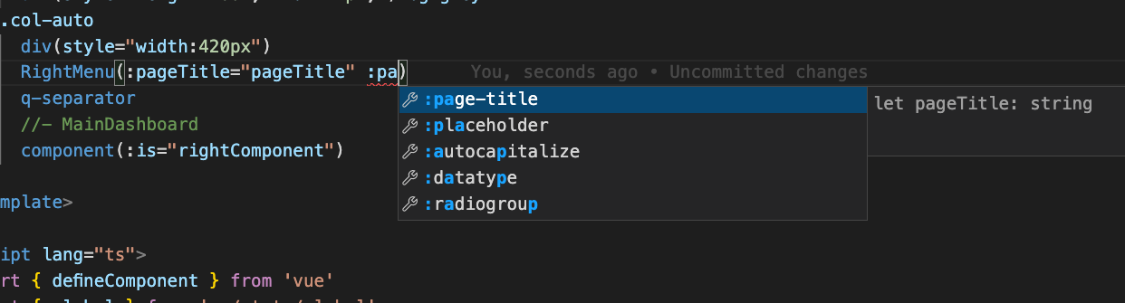 intellisense suggestions of kebabCase props is incorrectly converted to dash-case prop? · Issue ...