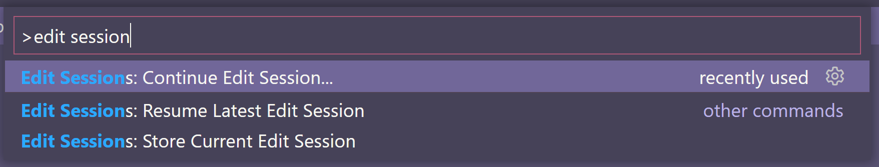 Show Edit Sessions sets focus to container instead of view · Issue #156338 · microsoft/vscode ...
