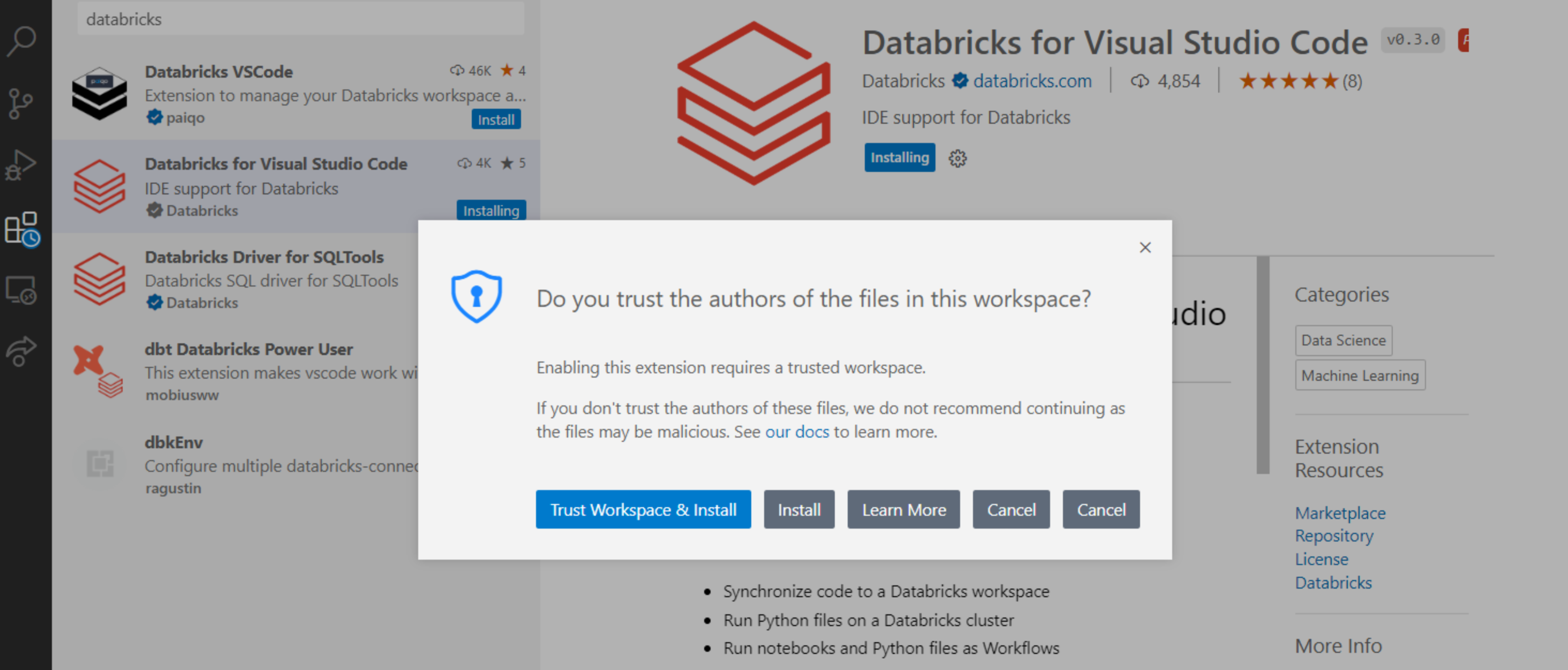 Double Cancel Buttons In Workspace Trust Dialogue · Issue 175047 · Microsoft Vscode · Github
