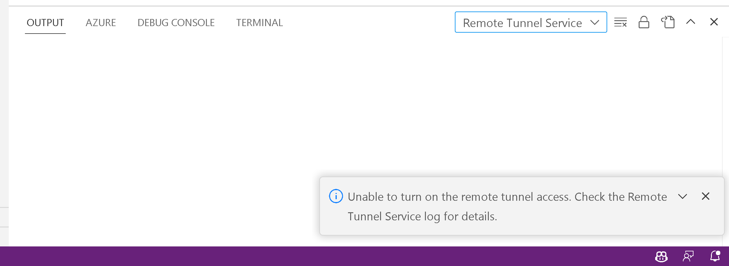 Can't turn on remote tunnel access from VS Code · Issue #8579 · microsoft/vscode-remote-release ...