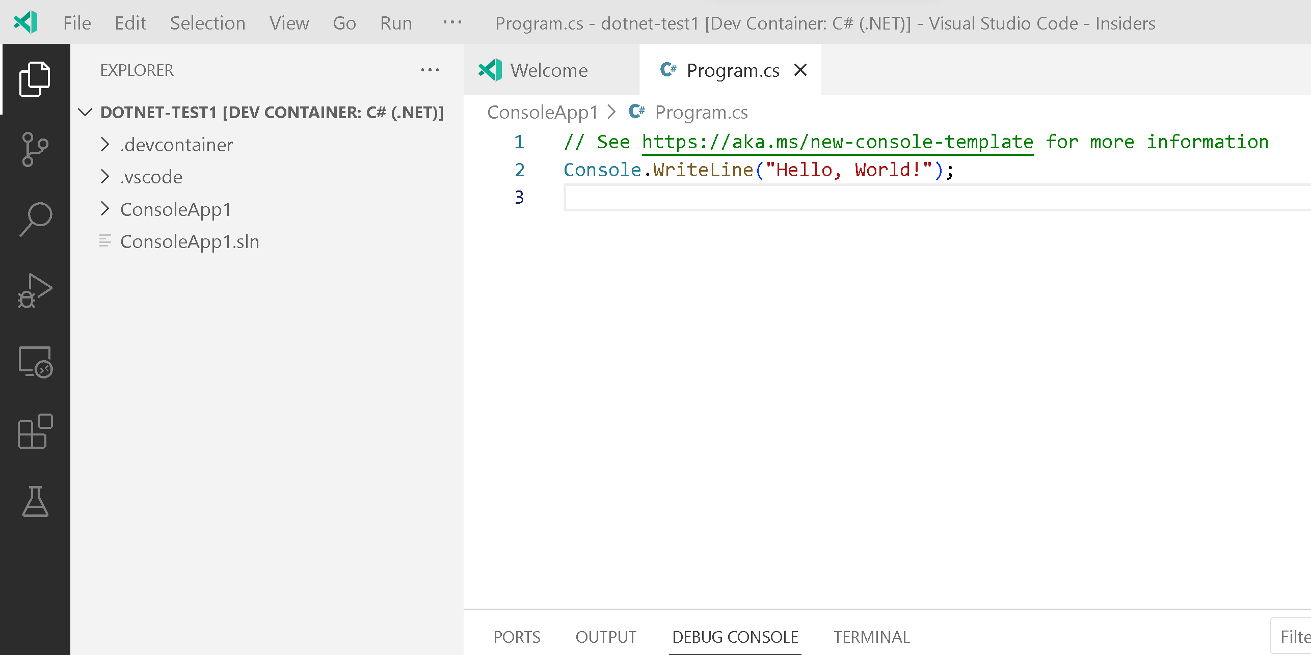 BUG Don t See Solution Explorer In Dev Container Issue 129 bug-don-t-see-solution-explorer-in-dev-container-issue-129
