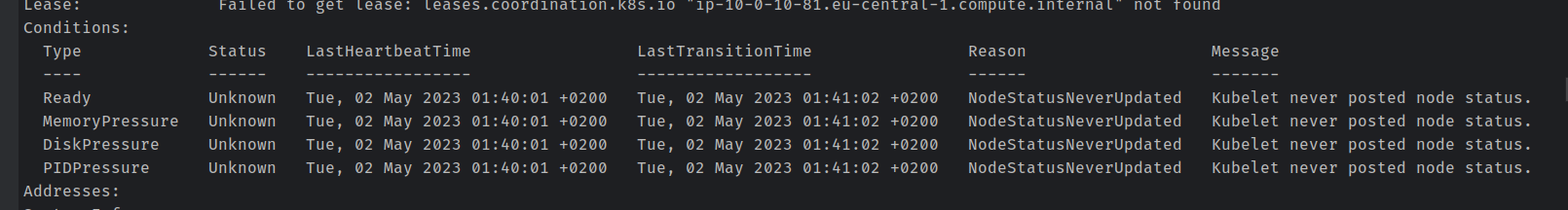 Karpenter created nodes NotReady with Resource based naming · Issue #3748 · aws/karpenter ...