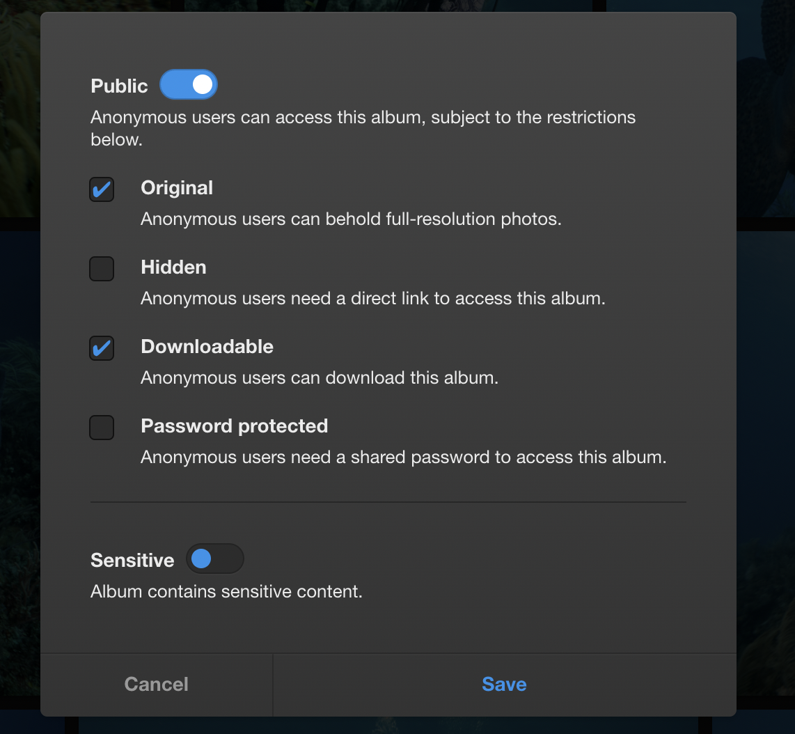 Share button not visible on public albums · Issue #1765 · LycheeOrg/Lychee · GitHub