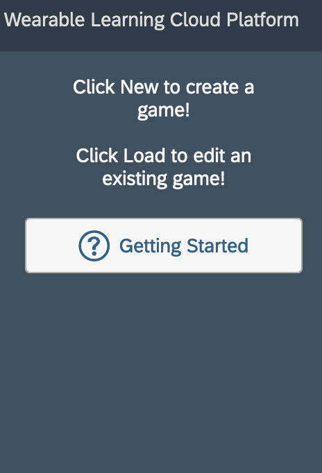 Disallow text highlighting for the game title + new/load instructions · Issue #177 · wearable ...