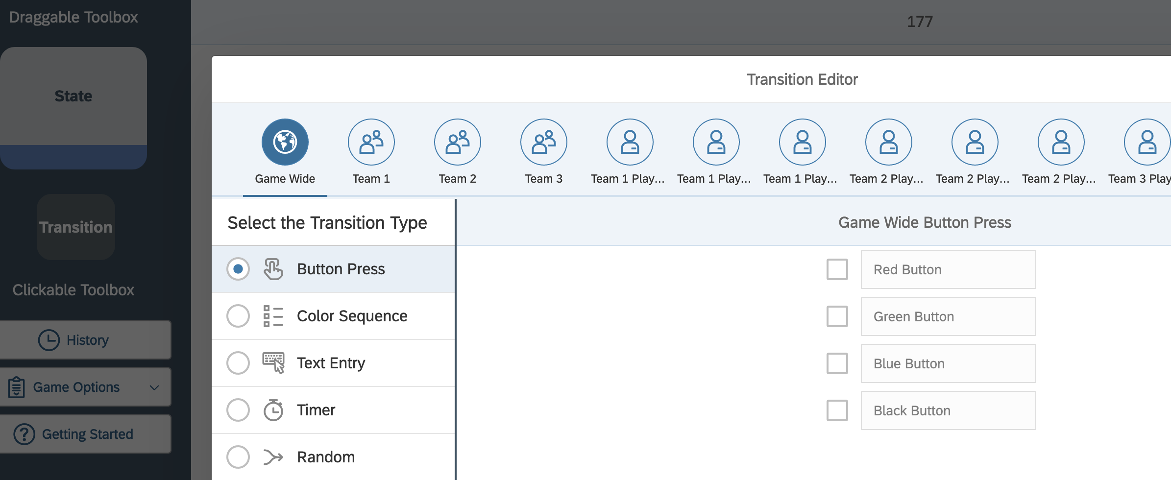 Game Editor : Bug with sequence and keyboard getting flipped · Issue #185 · wearable-learning ...