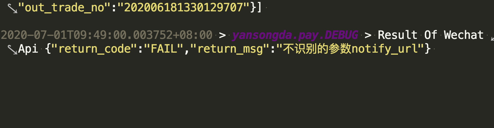 微信撤销订单需要取消参数 notify_url · Issue #369 · yansongda/pay · GitHub