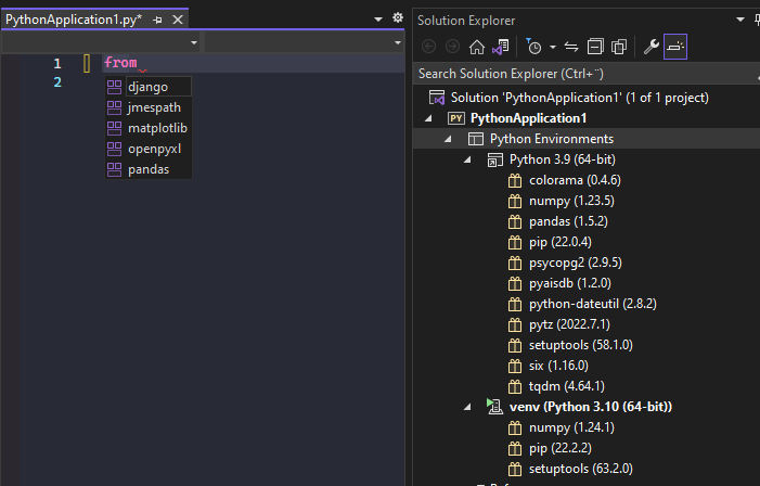 Missing information of what more is needed to get Python intellisense to work · Issue #7332 ...