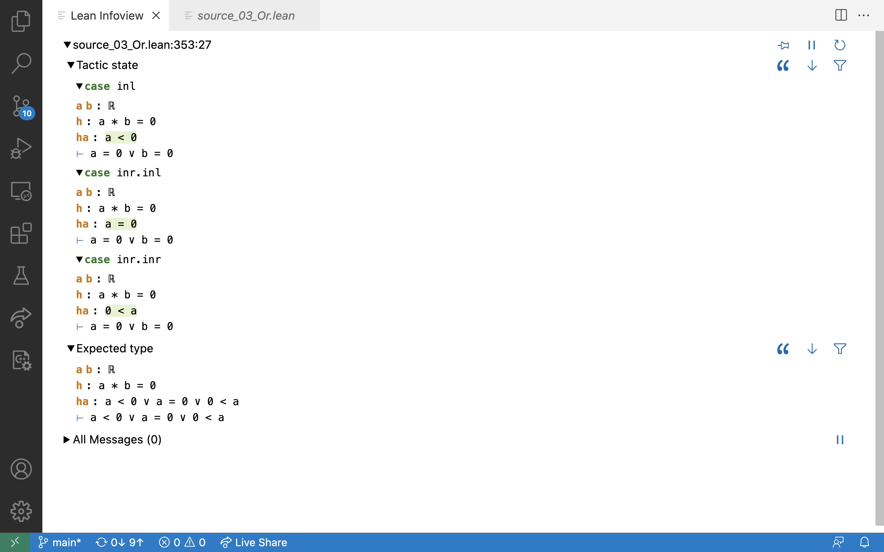 Infoview tweaks to clarify goal list · Issue #299 · leanprover/vscode-lean4 · GitHub
