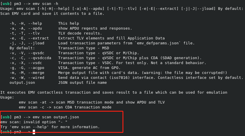 hf 14a apdu: invalid option "- " · Issue #627 · RfidResearchGroup/proxmark3 · GitHub