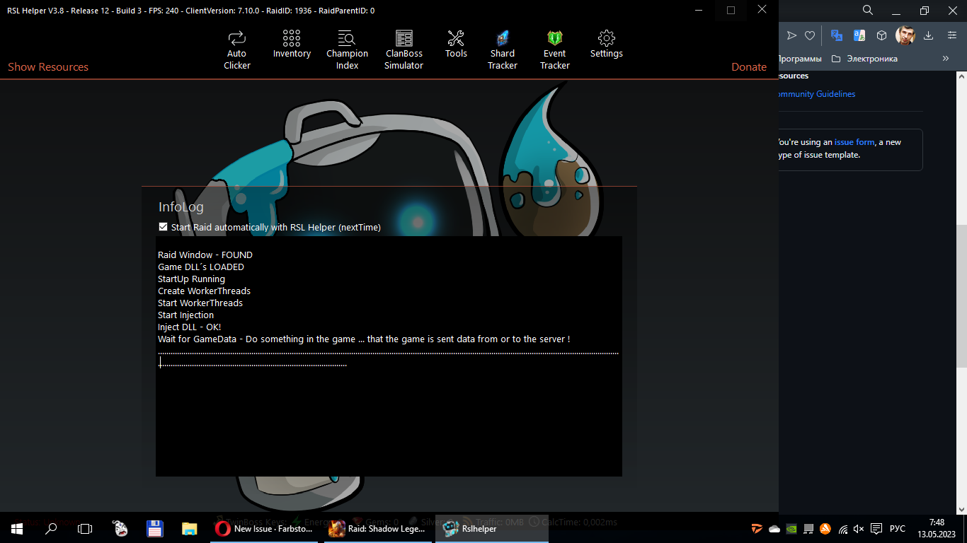 Doesn't start RLS Helper in Wihdows 10 · Issue #496 · FarbstoffRSL/RSL ...