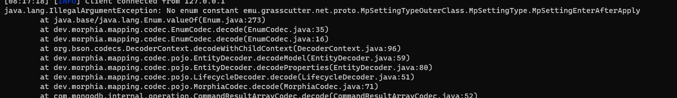 [Database] use actual value of enum to store instead of enum name · Issue #273 · Grasscutters ...