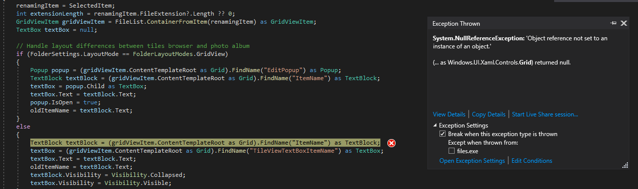 gridviewitem.ContentTemplateRoot as Grid returns null · Issue #4268 ...