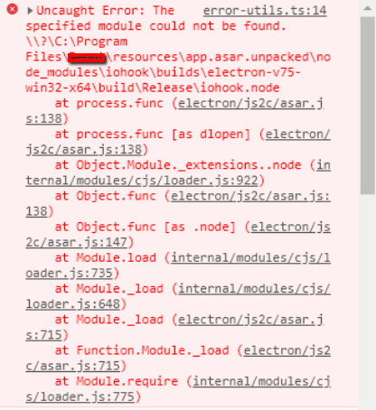 Error: Cannot find module 'iohook' · Issue #224 · wilix-team/iohook · GitHub