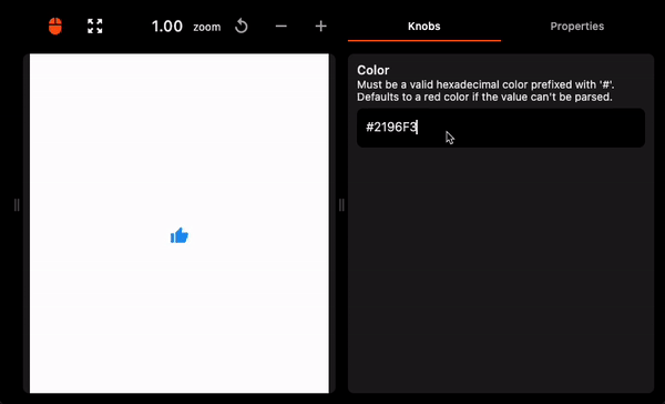 Color Knob · Issue #368 · widgetbook/widgetbook · GitHub