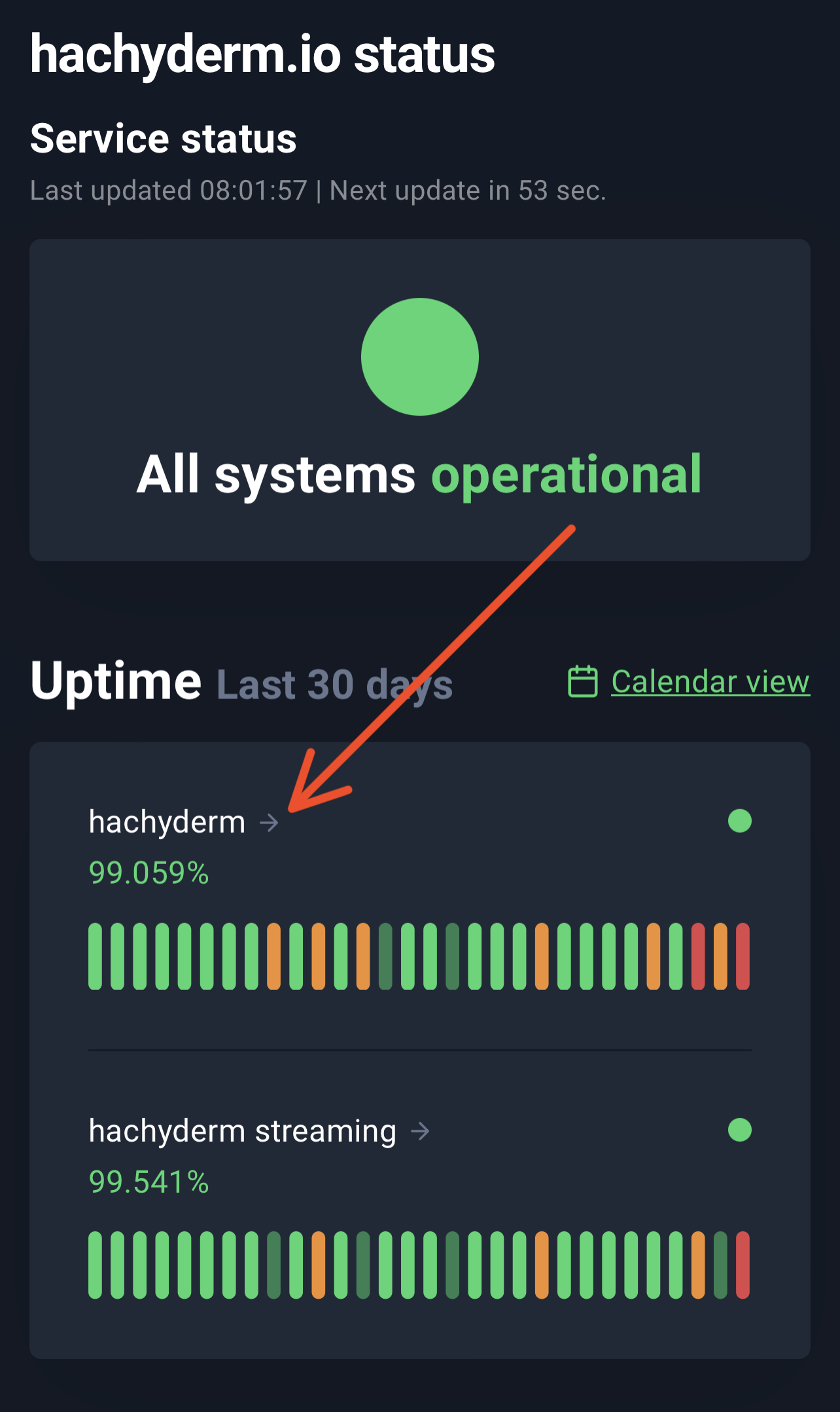Please update status page as service is more or less completely down ...