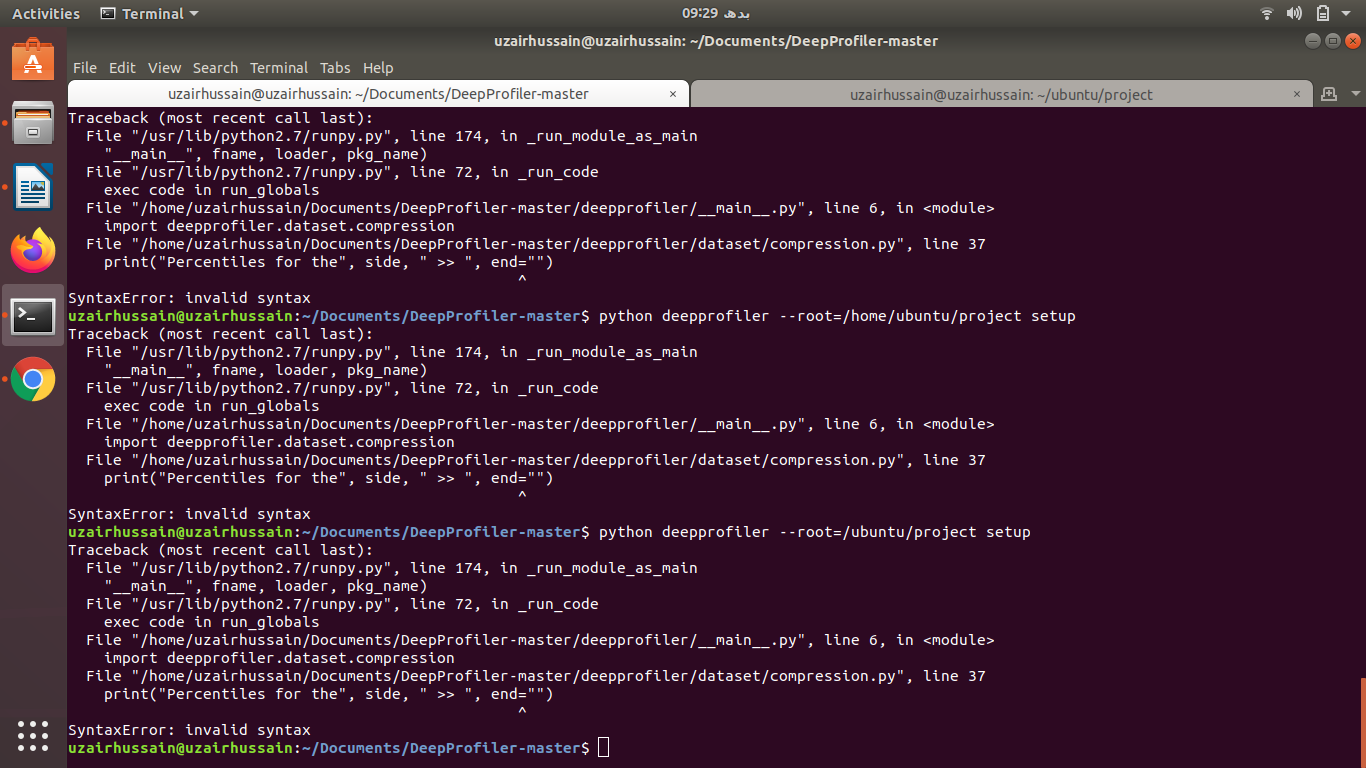 SyntaxError: invalid syntax · Issue #190 · cytomining/DeepProfiler · GitHub