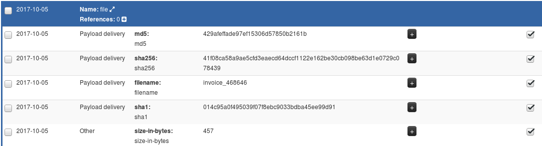 Multiple issues wrt objects · Issue #2543 · MISP/MISP · GitHub