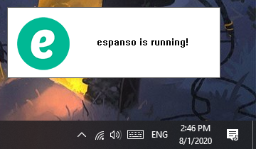[Windows] Start espanso without the popup · Issue #390 · espanso/espanso · GitHub