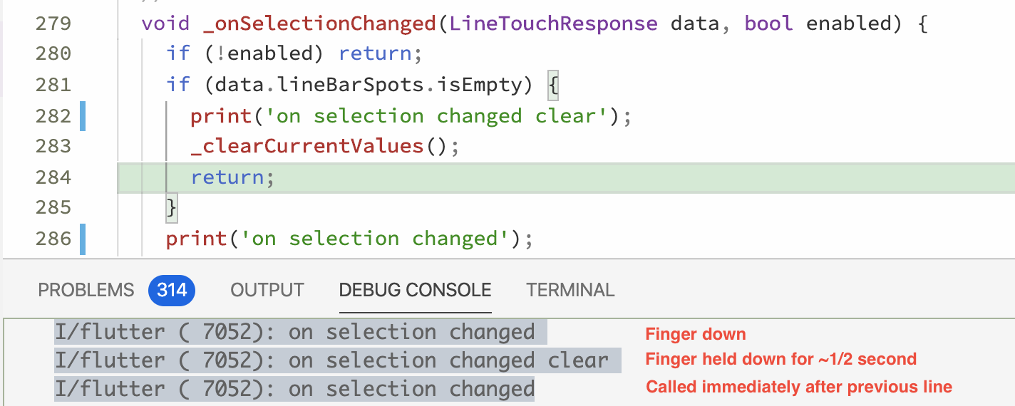 LineTouchData touchCallback firing with incorrect data and at wrong times · Issue #276 · imaNNeo ...