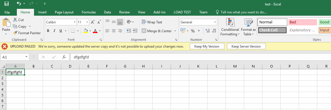 Upload Failed Everytime I Open An Excel File Located In Onedrive Riset