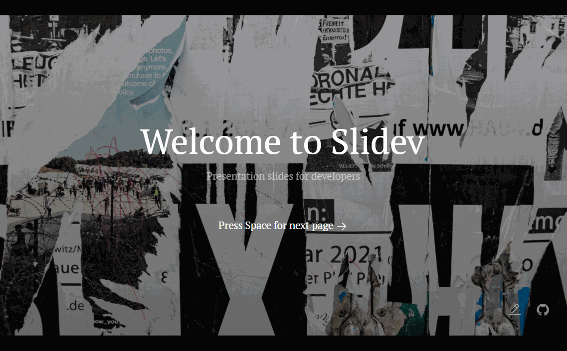 info dialog not closable on production build · Issue #340 · slidevjs/slidev · GitHub