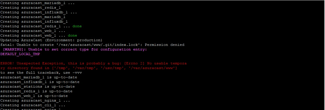 Docker-update not working, interface not reachable · Issue #282 ...