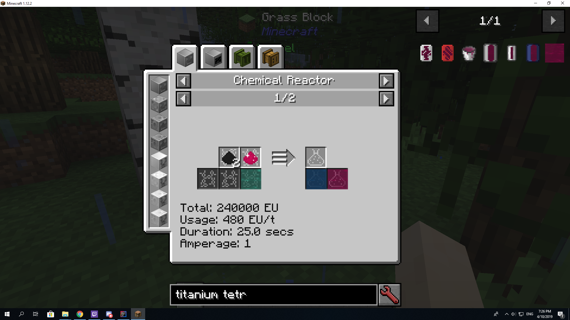 Conflicting Titanium Tetrachloride recipes · Issue #727 · GregTechCE ...