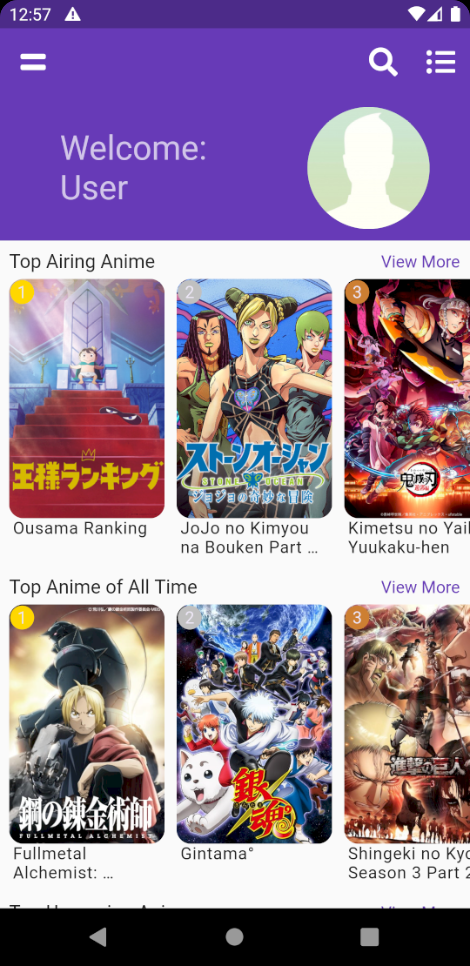 GitHub - GreenNovaStar/MyAnimeList_Client
