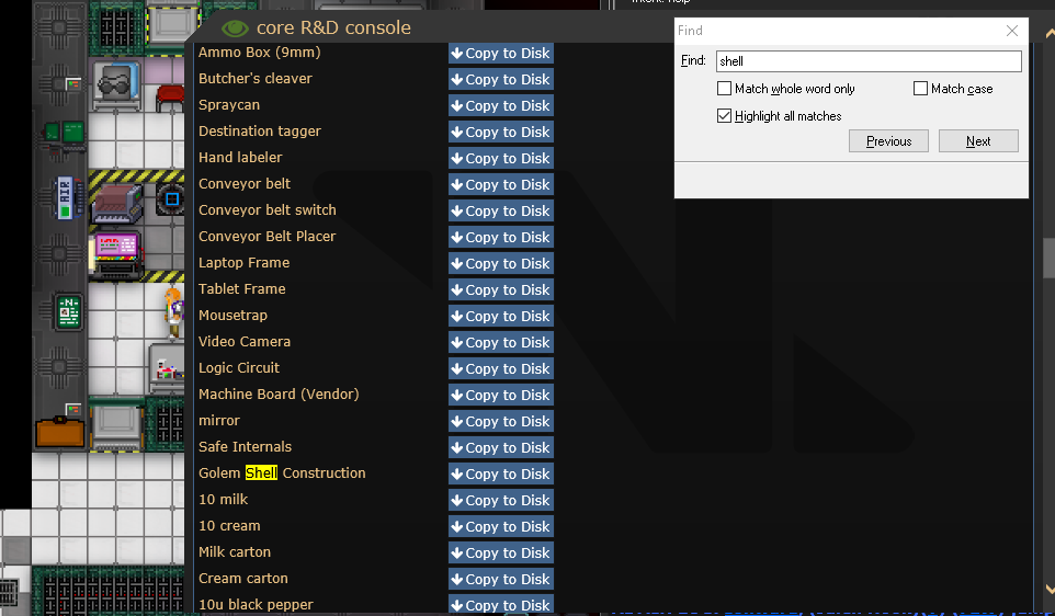 Golem Shell Construction on Any Autolathe · Issue #12797 · ParadiseSS13 ...