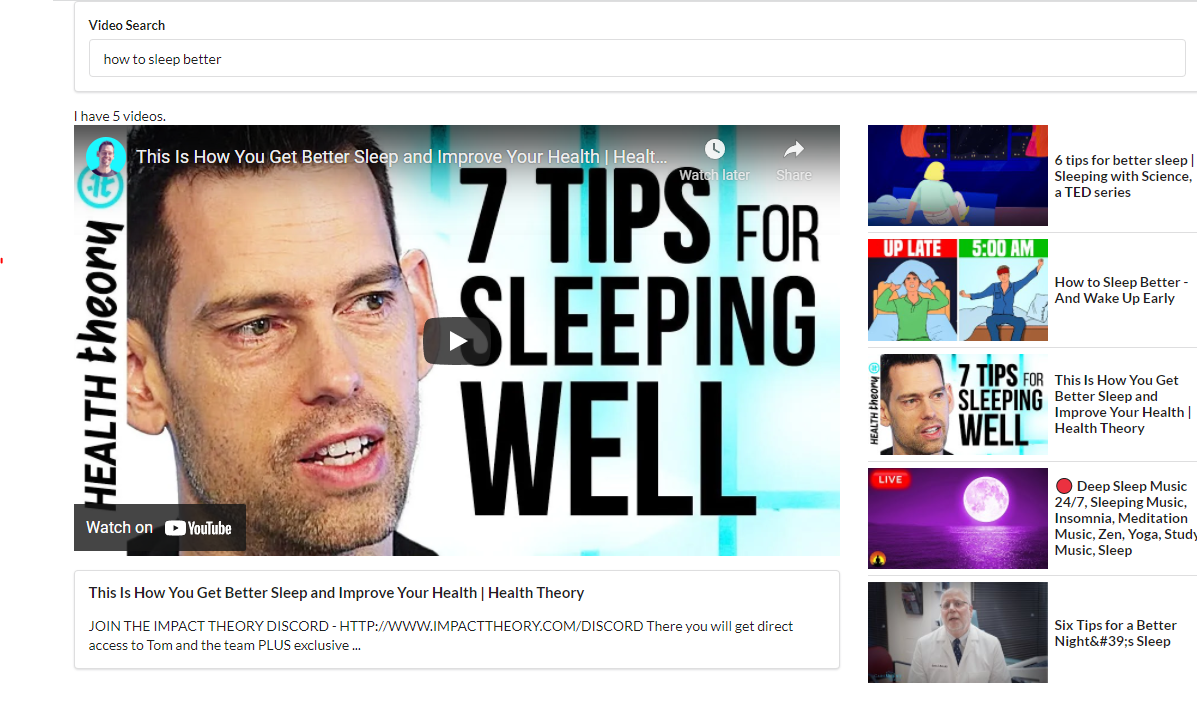 GitHub - baodai1207/Youtube-player: Simple youtube player application by using youtube API