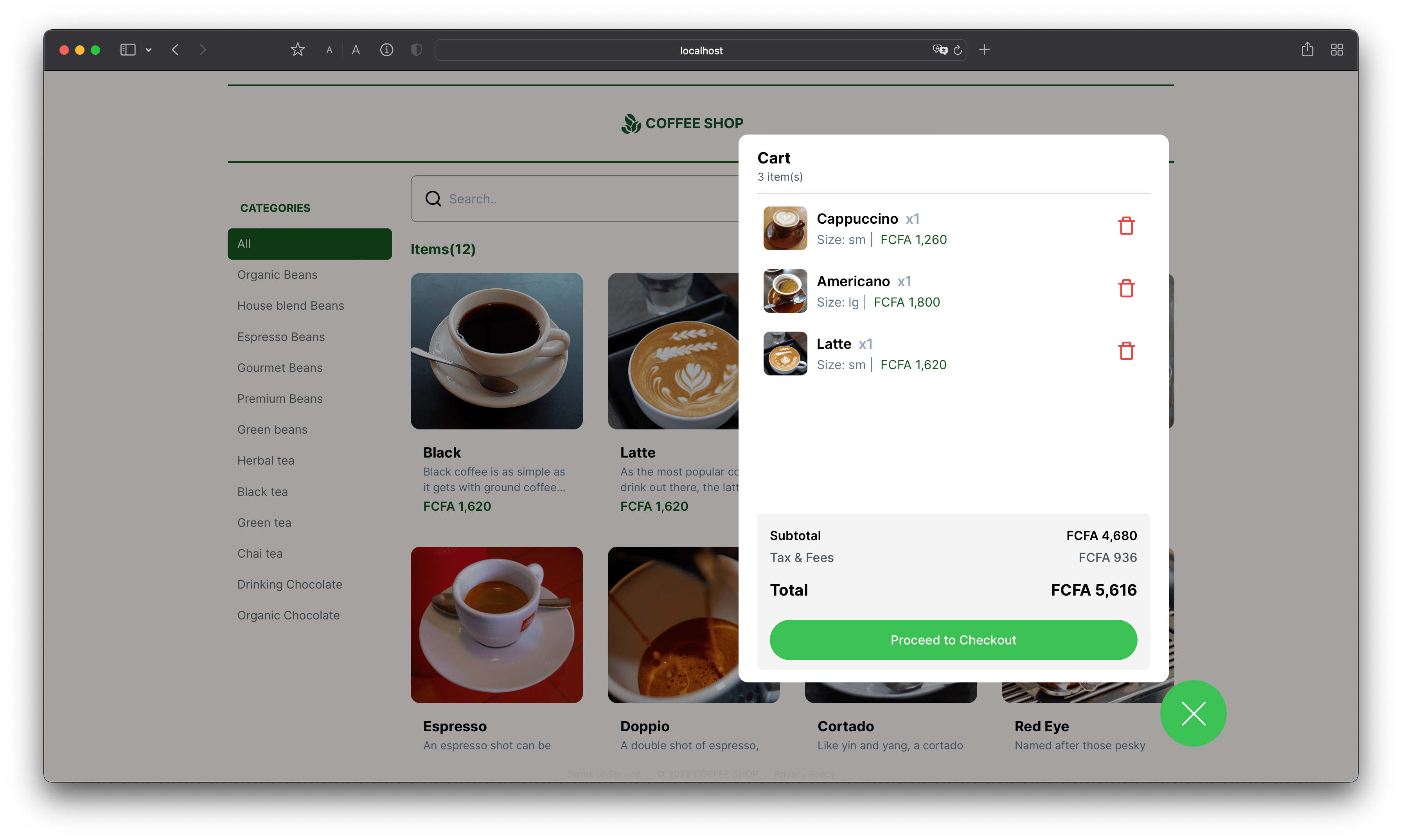 GitHub - Hubertformin/coffee-shop: Coffee Shop Web App