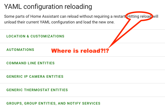Reword "Configuration>Server Controls>YAML configuration reloading" directions · Issue #9515 ...
