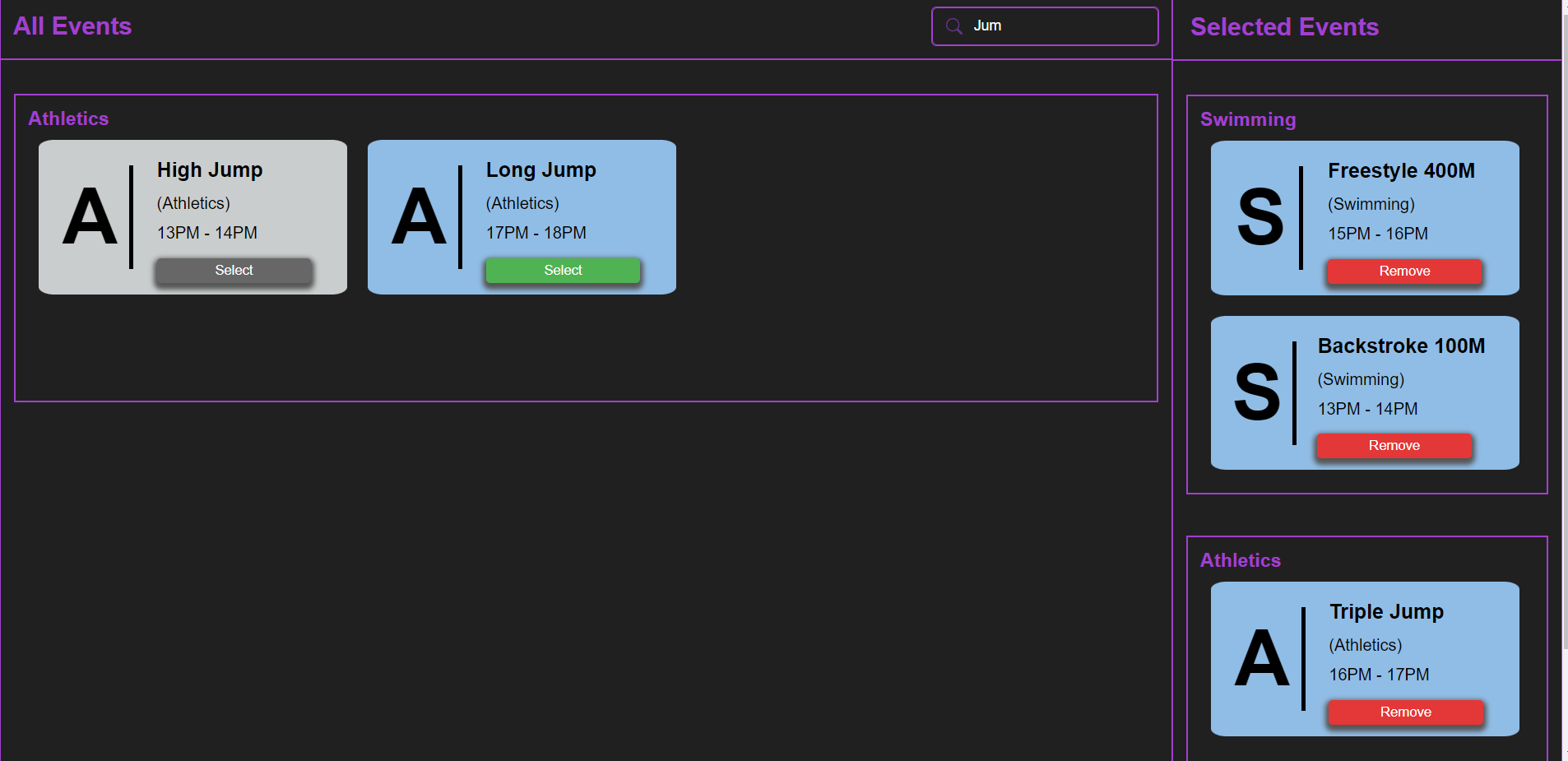 GitHub - Ashish2194/Sports-Events-Dashboard: A ReactJS web app which ...
