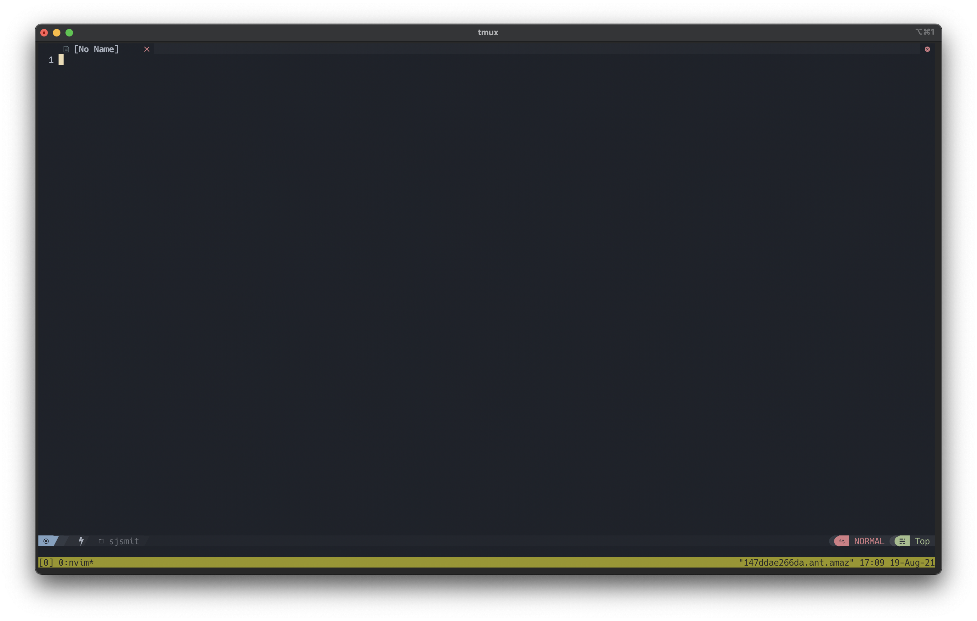 Tmux statusline color covers whole terminal · Issue #296 · NvChad/NvChad · GitHub