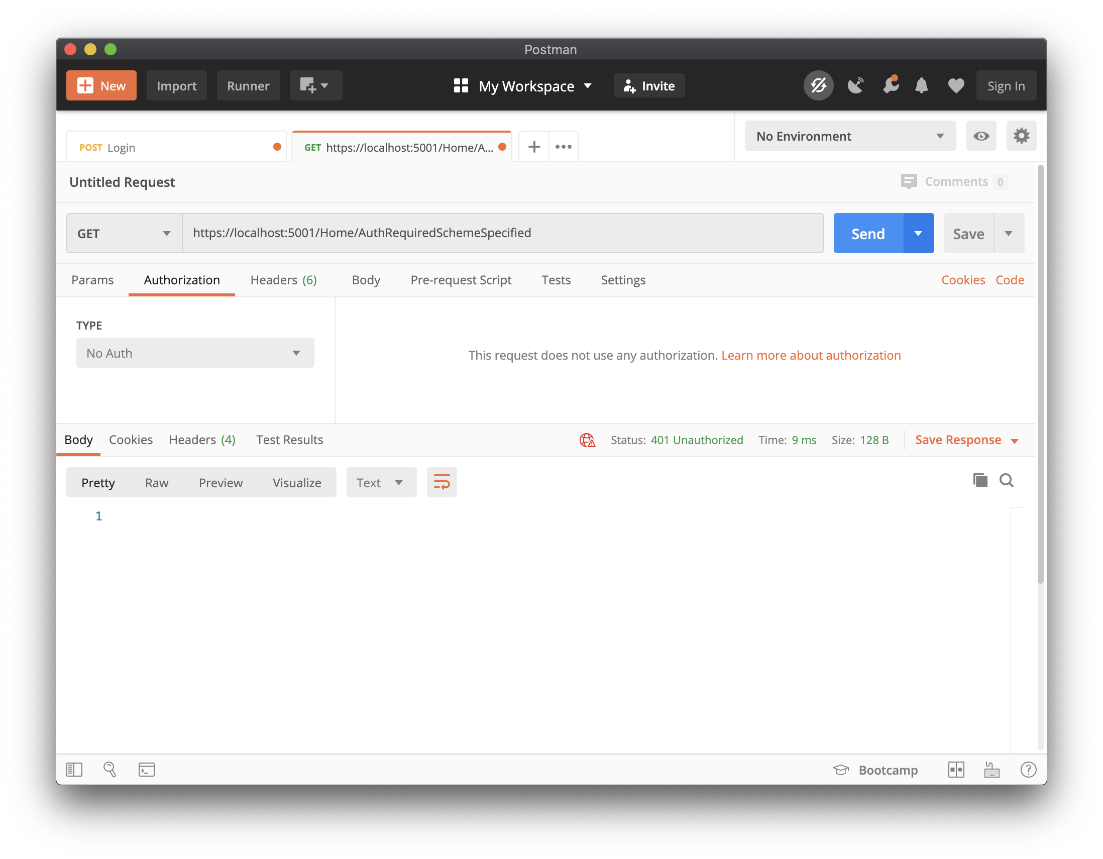 Default Authentication Scheme Not Being Honoured · Issue 26119 · Dotnetaspnetcore · Github