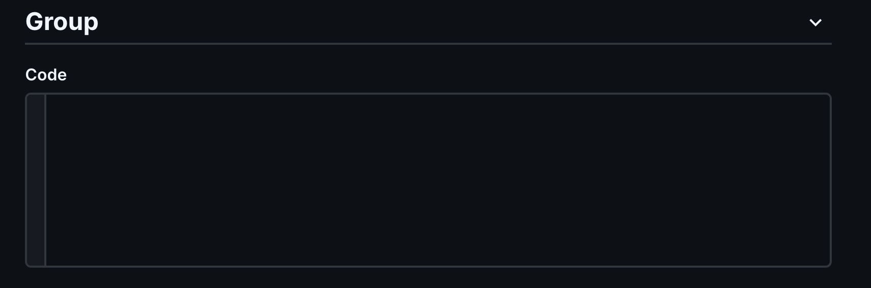 code field within a "detail group" field (Start closed) will not be rendered correctly · Issue ...